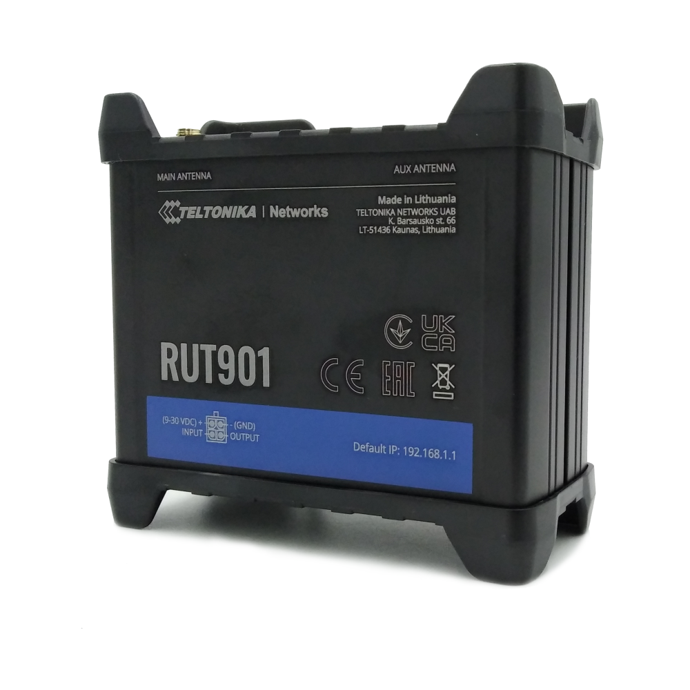 Industrial 4G LTE/Wi-Fi router | 3x LAN | Teltonika RUT901