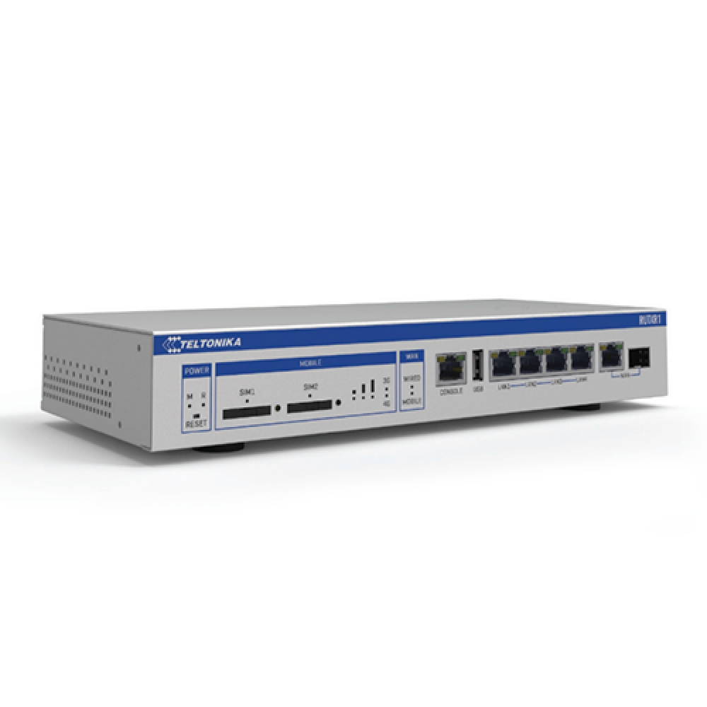 Industrial 4G SFP/LTE router | RUTXR1 Teltonika